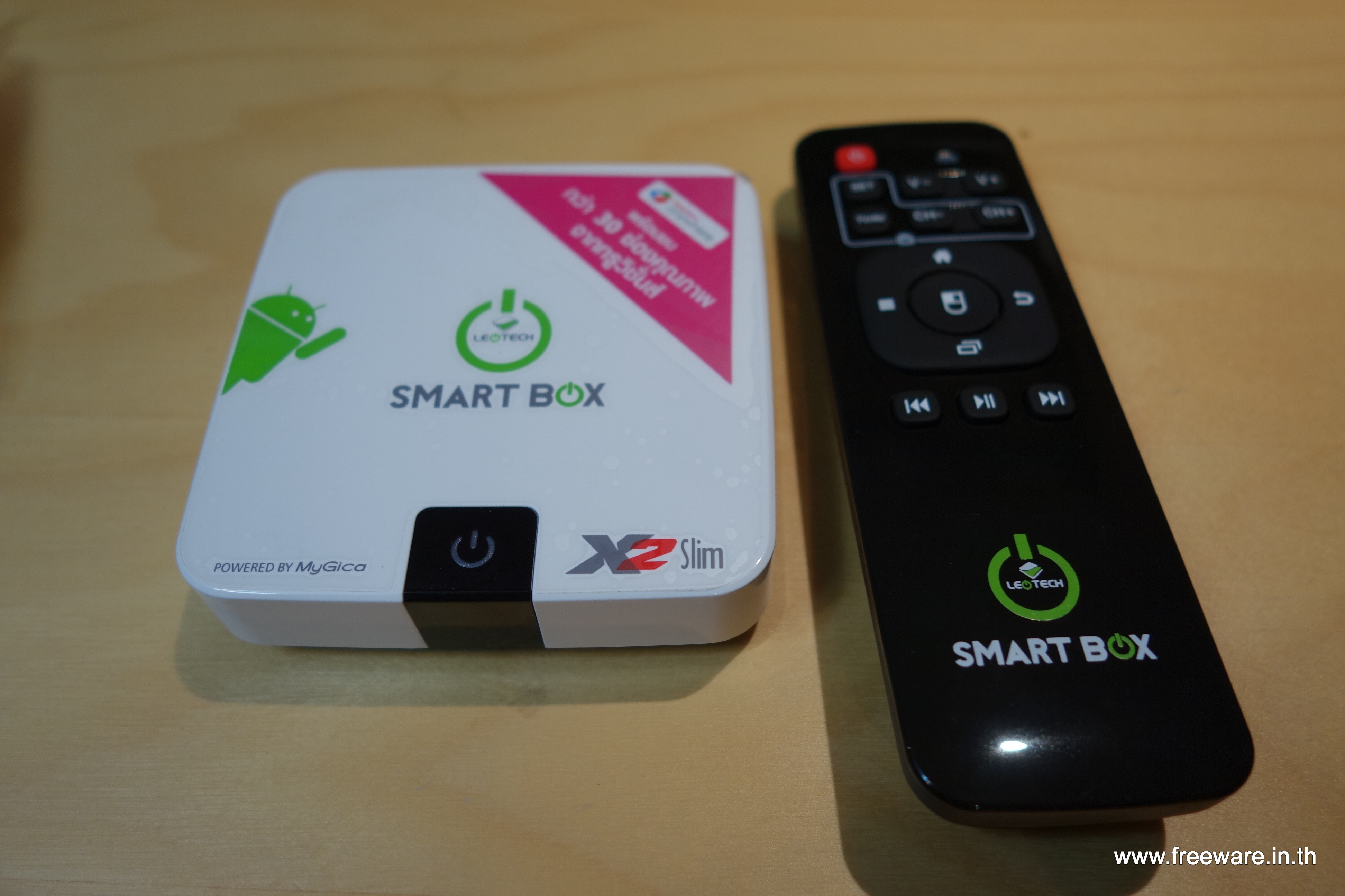รีวิว Leotech Smartbox X2 Slim กล่อง Android TV ครบเครื่อง - Freeware.in.th