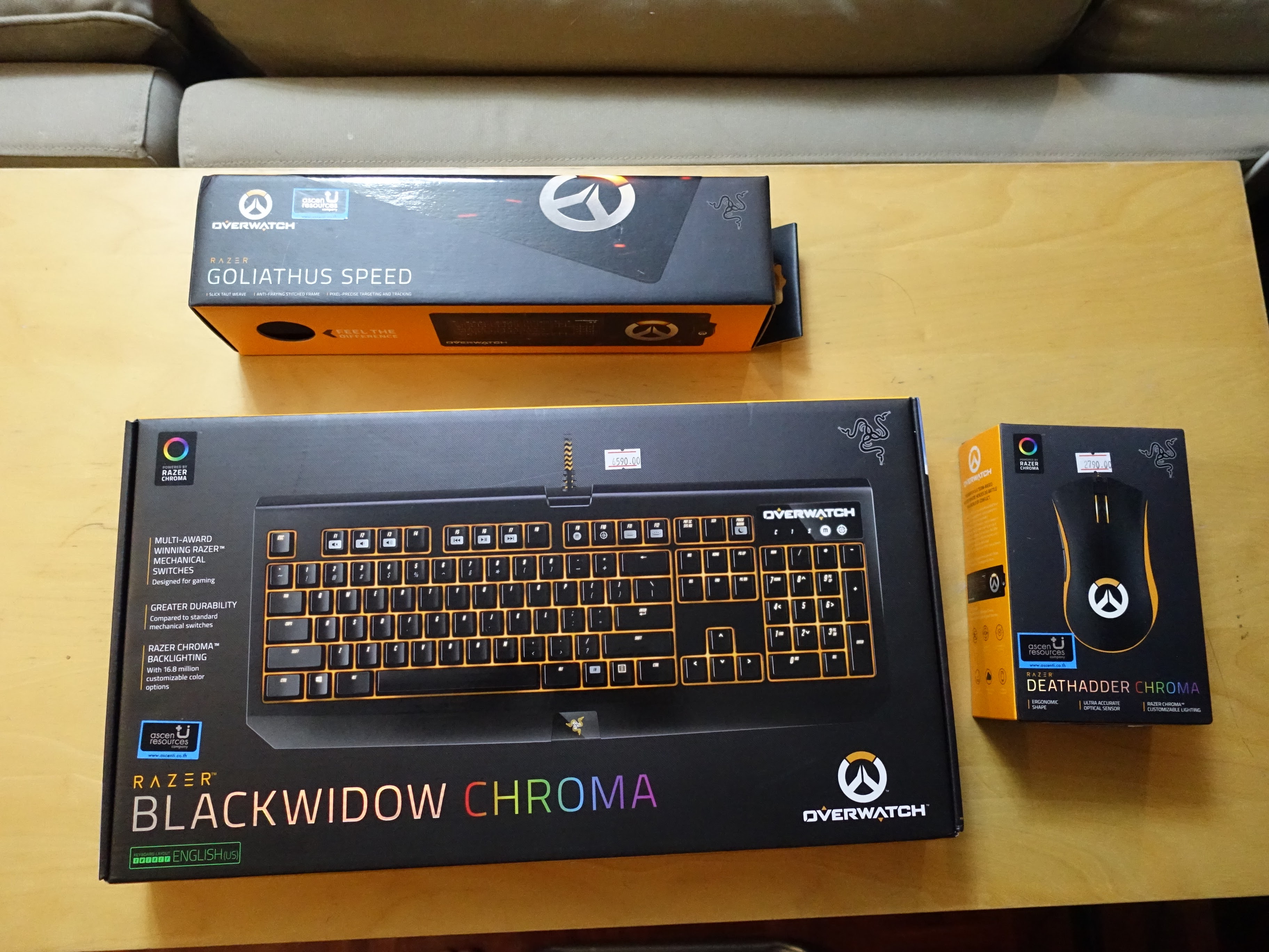 วู่วาม รีวิว กับ Razer Overwatch Gaming Gear (Keyboard / Mouse ...